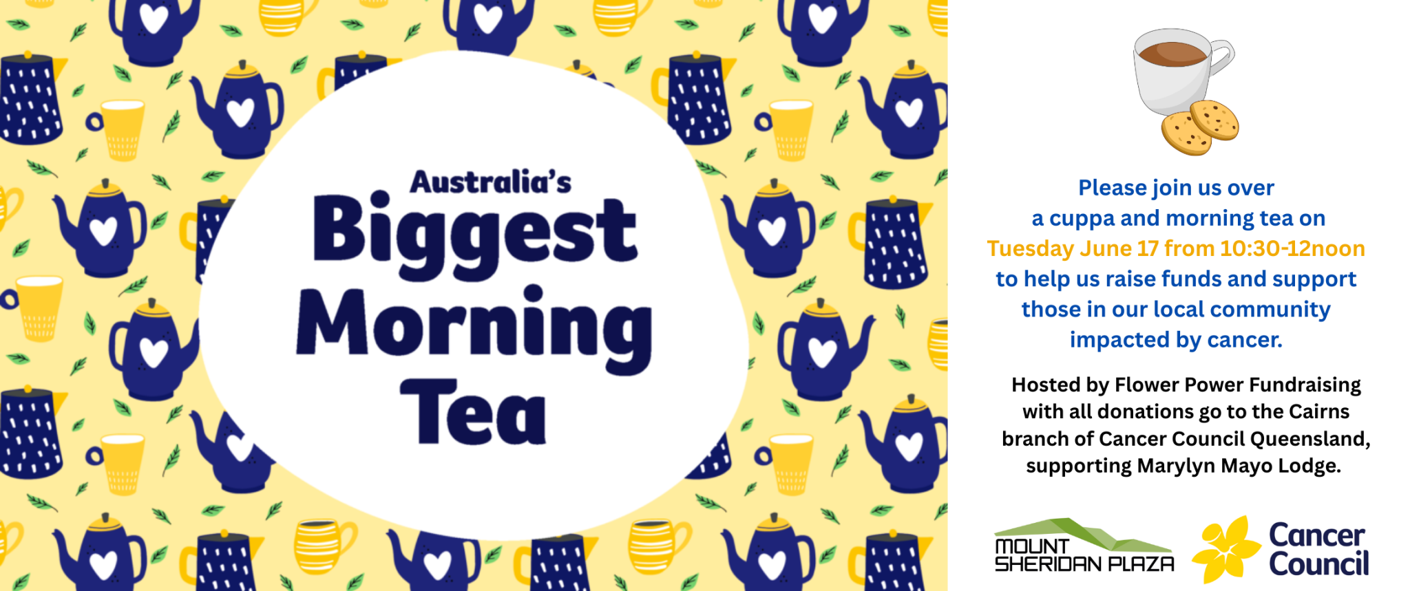 Australia’s Biggest Morning Tea – Mount Sheridan Plaza Shopping Centre ...